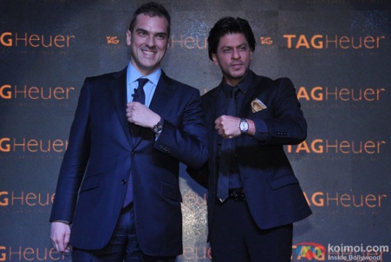Shah Rukh Khan unveils Tag Heuer's New Range - Koimoi