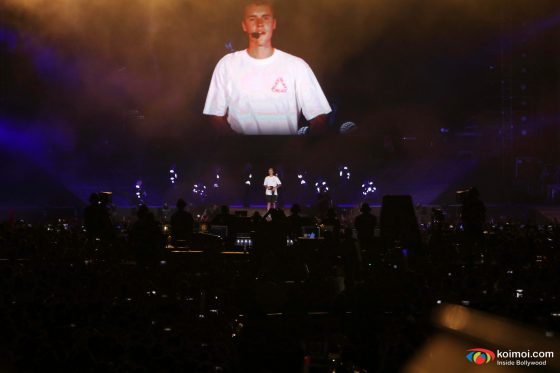 Inside Pictures Of Justin Bieber's First Concert In India