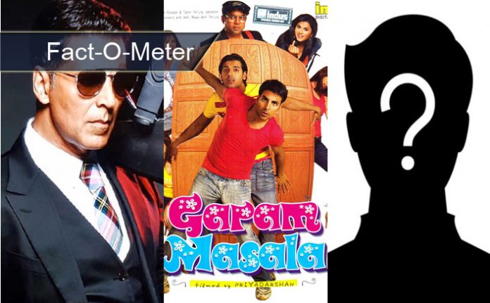 Garam Masala Fact-O-Meter: THIS Khan Was Initially Approached To Play Sam In This Akshay Kumar ...