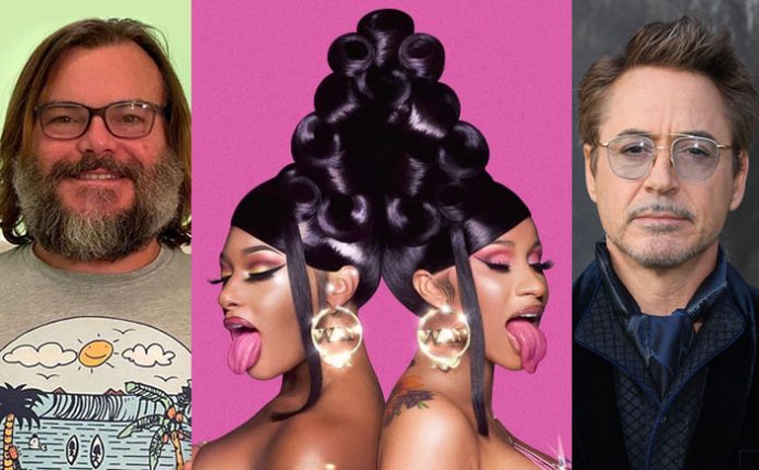 Jack Black Strips Down To An Undergarment For WAP Challenge; Watch