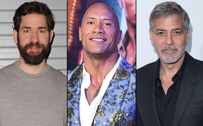 Dwayne Johnson Turns Santa Claus & George Clooney Turns Weatherman For ...