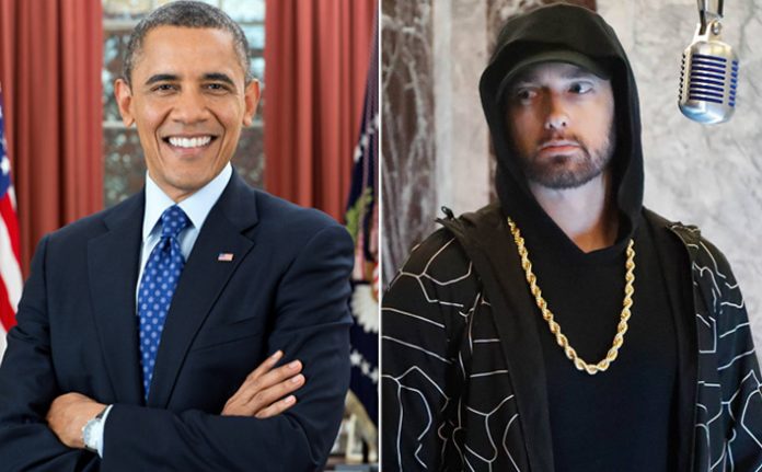 Eminem Finally Reacts To Barack Obama's Video Of Reciting Lines From ...