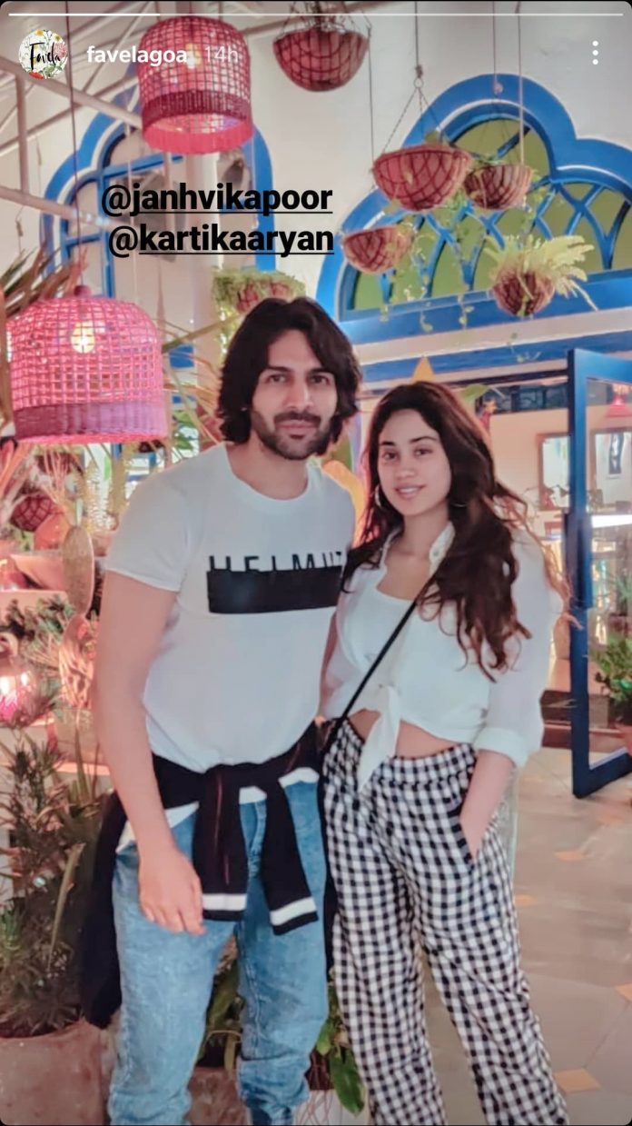 Janhvi Kapoor & Kartik Aaryan Caught In Goa By Fans, What’s Cooking?