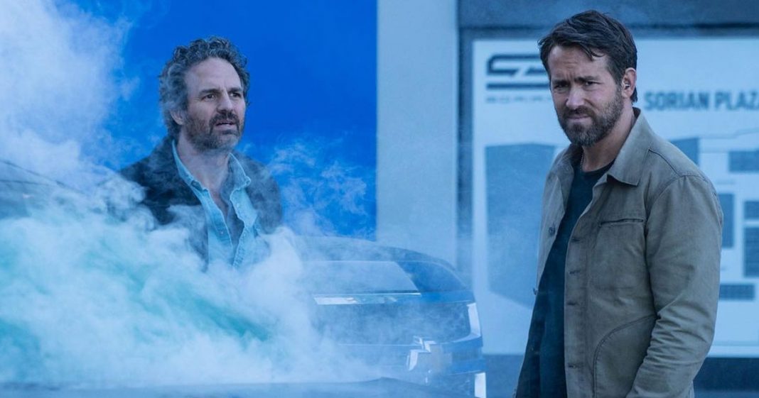 The Adam Project: Ryan Reynolds & Mark Ruffalo Raise The Buzz By ...