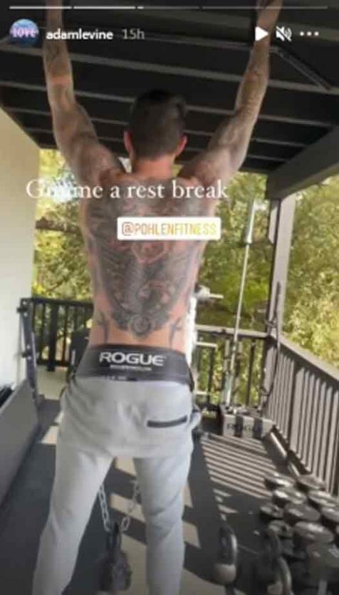 Adam Levine's Workout Session With Perfect Body Is Too Hot To Handle