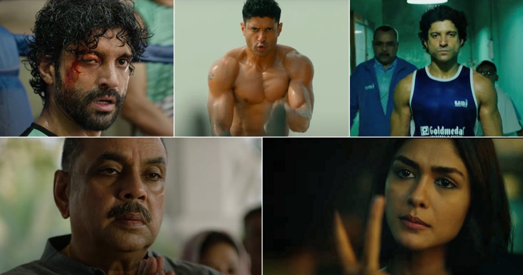 Toofaan Teaser Out! Farhan Akhtar, Mrunal Thakur & Paresh Rawal's Film ...
