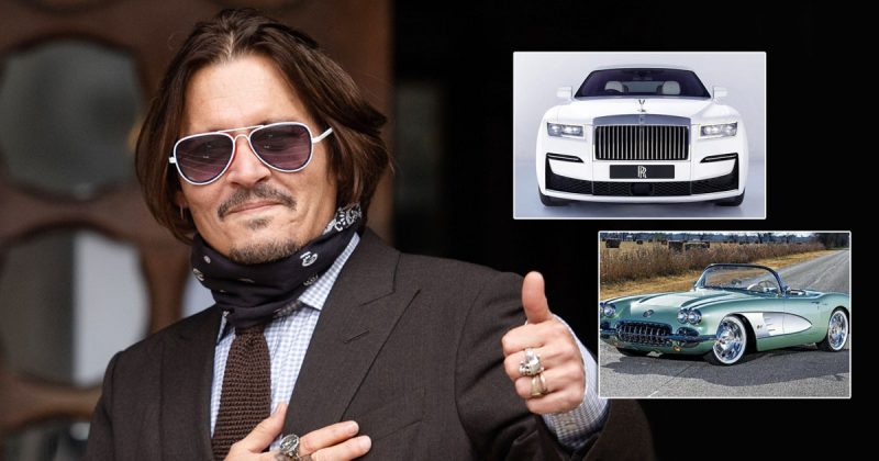 Johnny Depp Car Collection: From Rolls Royce Wraith To 1959 Corvette ...