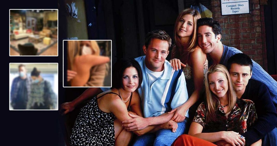 FRIENDS Reunion Pictures Leaked: From The Iconic 'Couch' To A Mask-Clad ...