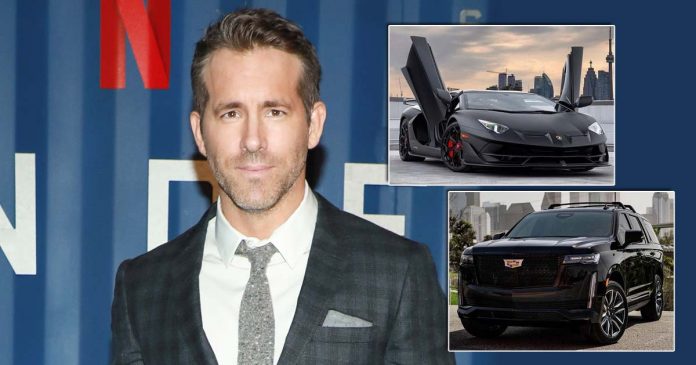 Ryan Reynolds' Car Collection: From Lamborghini Aventador To Cadillac ...