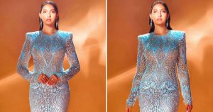 Nora Fatehi Flaunts Her Hourglass Figure In A Shimmery Piece, See Pics!