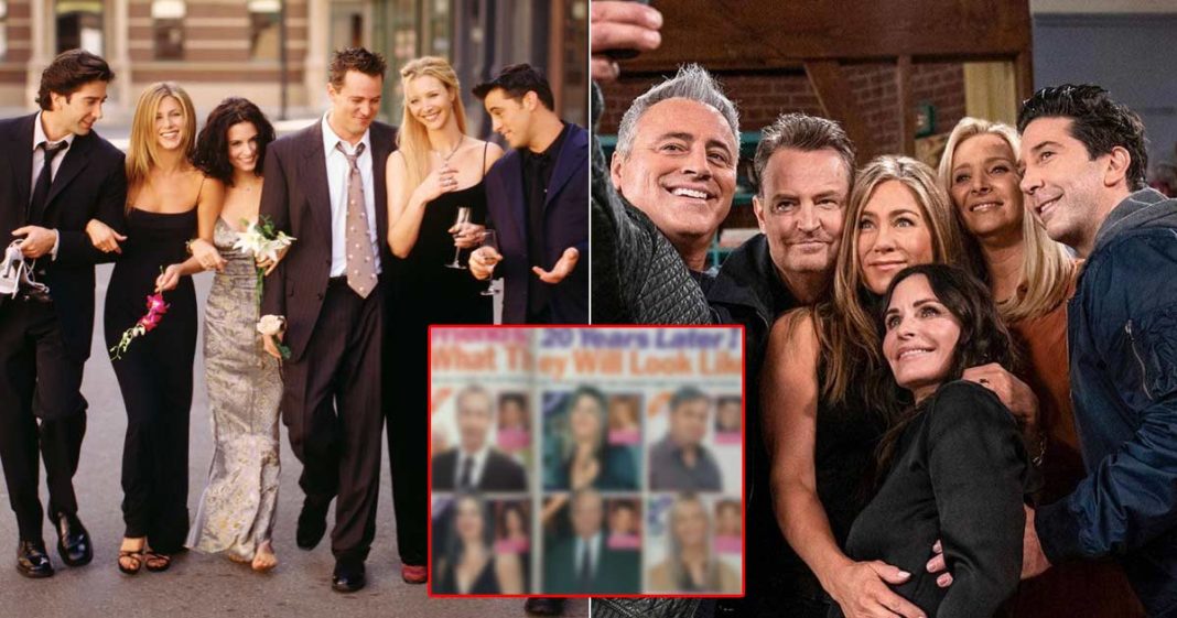 Friends: A 2004 Magazine Had Imagined How The Six Characters Would Look ...