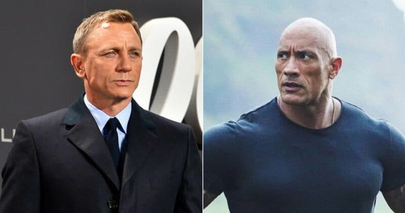 Daniel Craig Is No.1 By Beating Dwayne Johnson's $50 Million's Pay ...