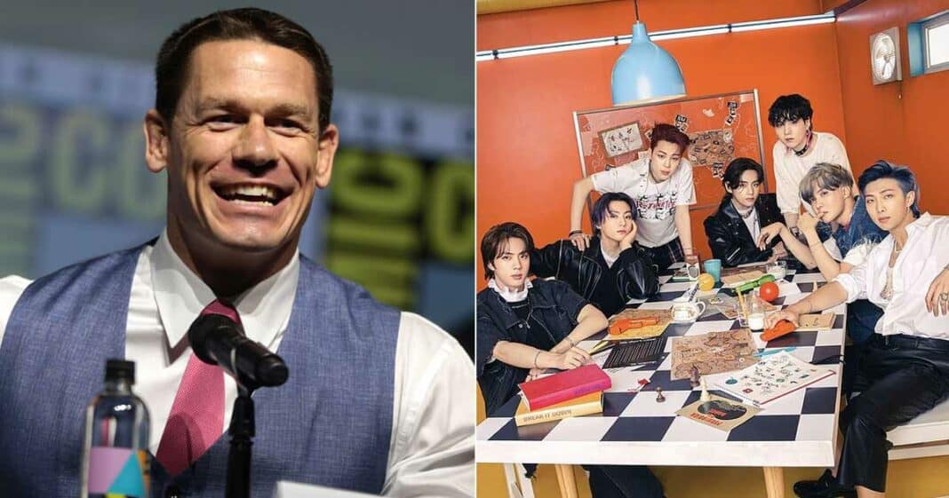 John Cena Reveals He Was "In A Phase" Listening To BTS While Filming ...