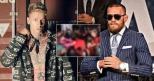 Machine Gun Kelly & Conor McGregor Get Into A Brawl At MTV VMAs 2021's ...