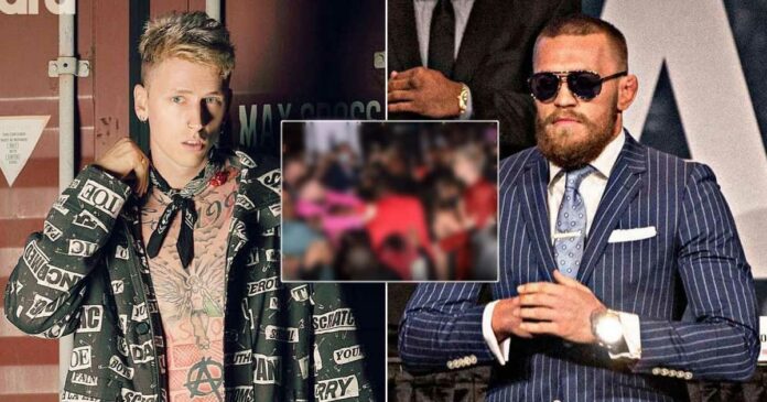 Machine Gun Kelly & Conor McGregor Get Into A Brawl At MTV VMAs 2021's ...