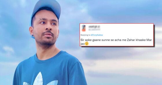 Tony Kakkar Gives An Epic Reply To Netizen Who Says, "Gaane Sunne Se ...