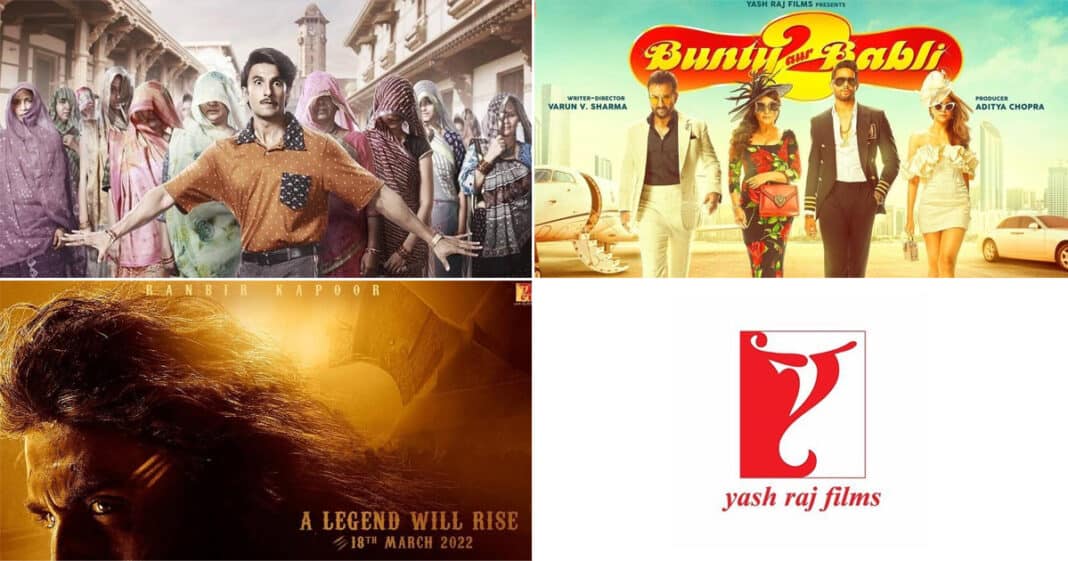 Yash Raj Films' 4 Biggies Including Bunty Aur Babli 2, Jayeshbhai ...