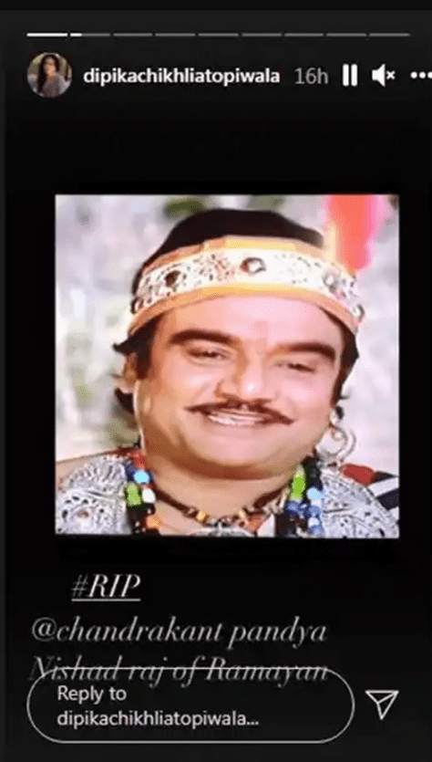 Ramayana Actor Chandrakant Pandya aka Nishad Raj Passes Away At 72 ...