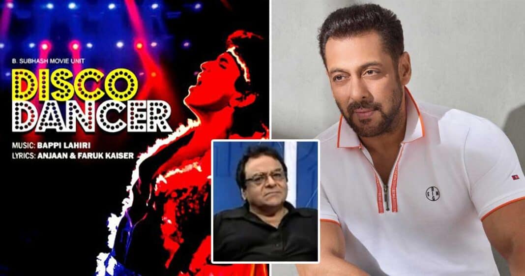 Salman Khan Had Financially Helped Disco Dancer's Director's Ailing ...