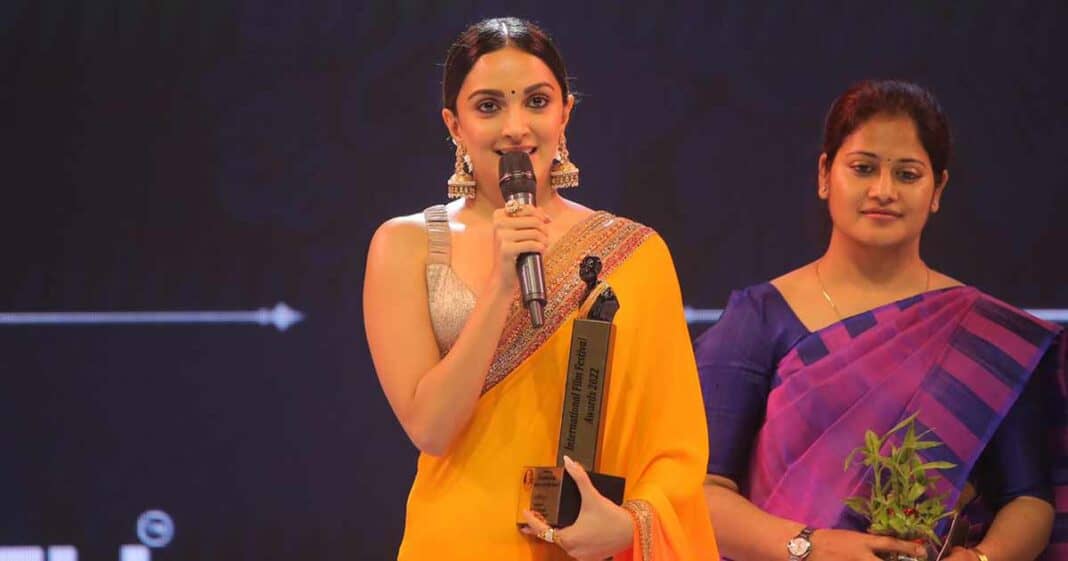 Kiara Advani Dedicates Her Dadasaheb Phalke Award To Dimple Cheema ...