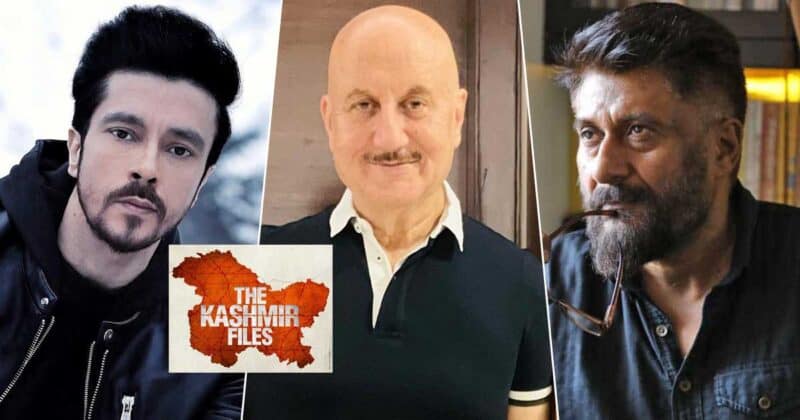 The Kashmir Files: Anupam Kher Sobs Like A Baby With Vivek Agnihotri, Darshan Kumaar In This BTS ...