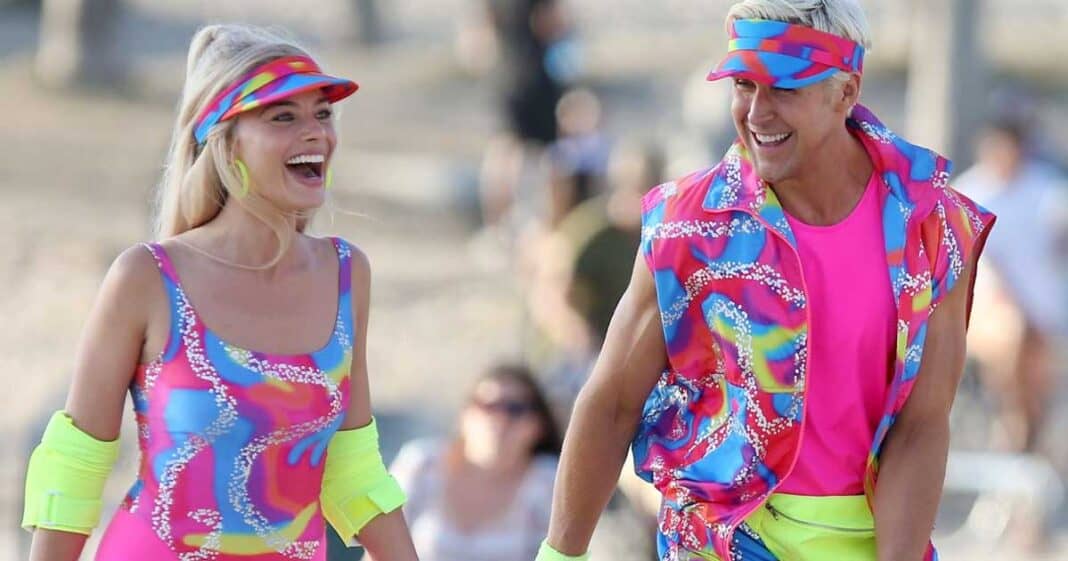 Barbie: Margot Robbie Gets Slapped On The A*s In The Leaked BTS Video, Ryan Gosling's Dramatic ...