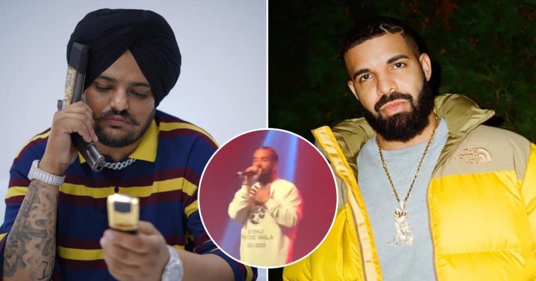 Rapper Drake Stuns Everyone By Donning T-Shirt With Sidhu Moose Wala's ...
