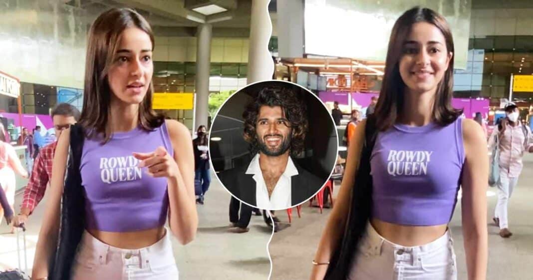Ananya Panday Dons A 'Rowdy Queen' T-Shirt Intensifying Her Mysterious Chemistry With 'Rowdy ...