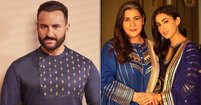 When Saif Ali Khan Revealed Sara Ali Khan’s Reaction On His Separation From Ex-Wife Amrita Singh ...