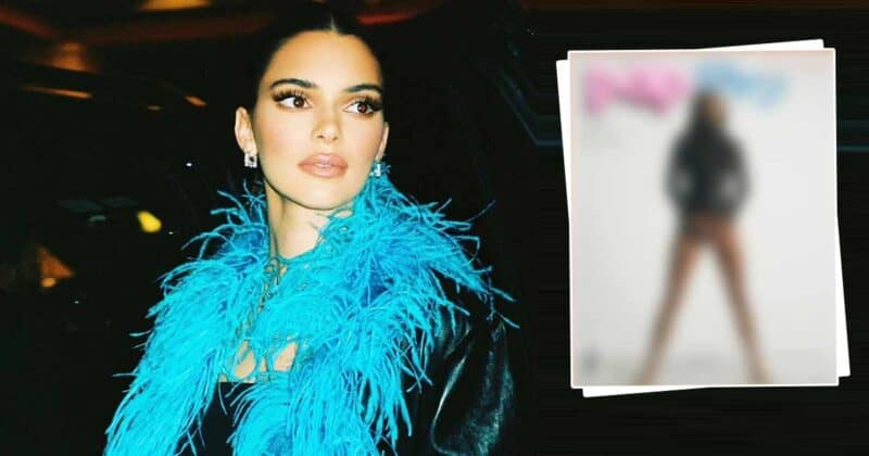 Kendall Jenner Strips Off Her Pants Covering Her Lower Front With Her ...