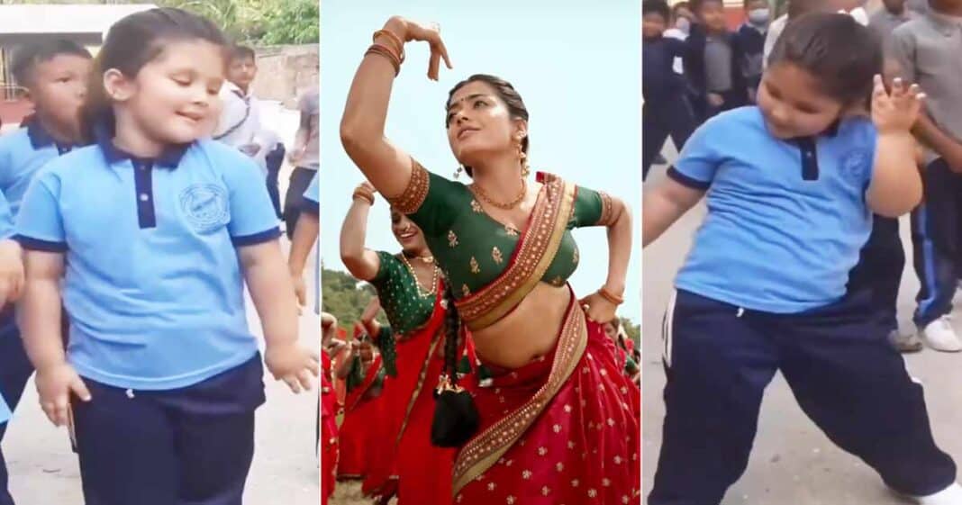 Rashmika Mandanna's Cutest Lil Fan Grooves On Pushpa's Saami Saami, It ...