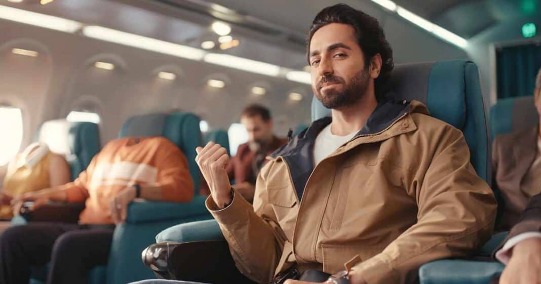 Ayushmann Khurrana's Headless People On A Flight Picture Mystery Solved ...