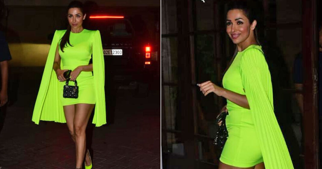 Malaika Arora's Skin-Fit Backless Bodycon Neon Hotness Would Let No One ...