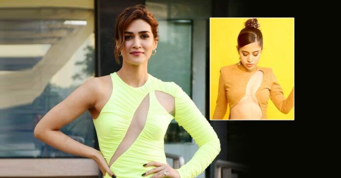 Kriti Sanon Dons A Neon Yellow Cut-Out Mini Figure-Hugging Dress, Netizens Troll: “Uorfi Javed ...