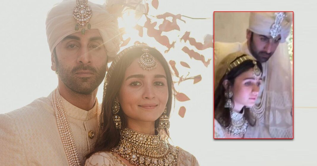 Alia Bhatt Gets Trolled For Her Expression At Her Wedding In A Viral Photo, Netizens Say "Hum ...
