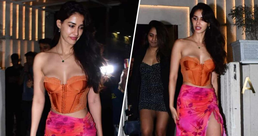 Disha Patani Flaunts Her Busty Cleav*ge In A Backless Corset Top & Gets Brutally Trolled By ...
