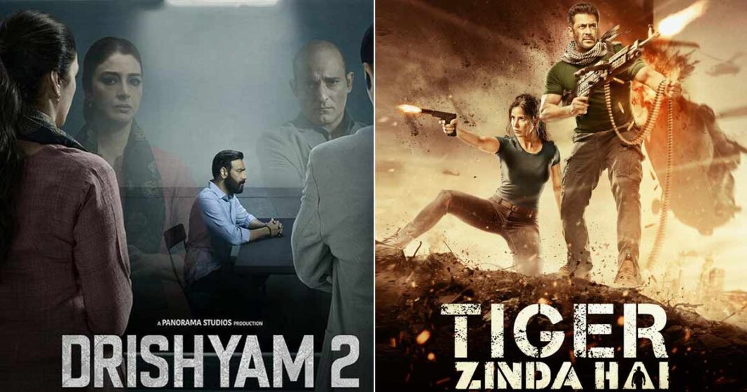 Drishyam 2 Is Now In The Top 10 Highest-Grossing Bollywood Sequels Of ...