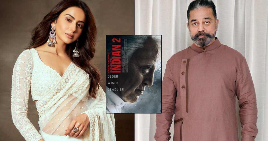 Indian 2: Rakul Preet Singh Reveals Kamal Haasan Reaches Set At 5 AM, "The Prosthetic Makeup ...