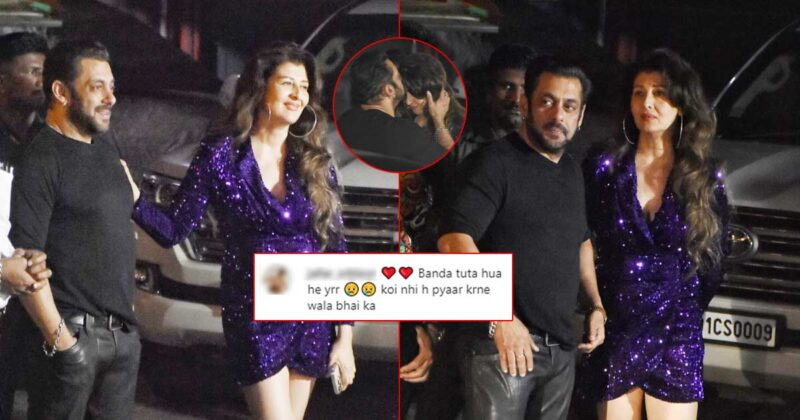 Salman Khan Kisses Ex-Girlfriend Sangeeta Bijlani At Birthday Bash, Emotional Fans Go “Pehla ...