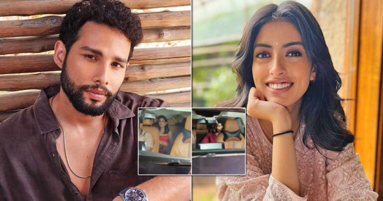 Siddhant Chaturvedi & Navya Nanda Can't Stop Blushing As They Exit A Party Together Amid Dating ...