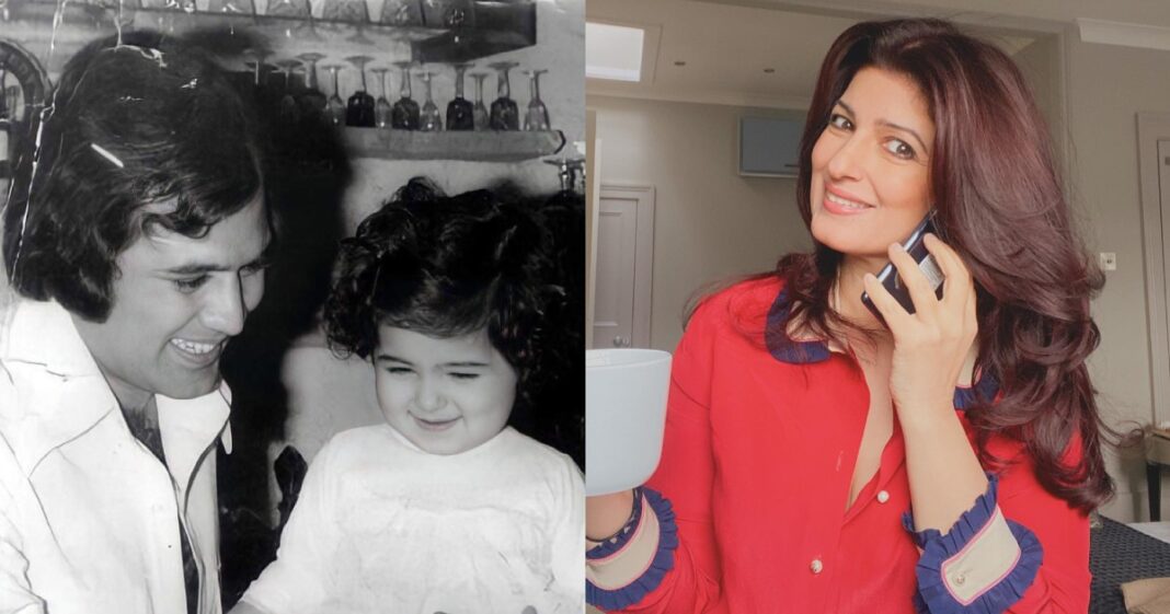 Twinkle Khanna Shares A Vintage Black & White Photo With Rajesh Khanna ...