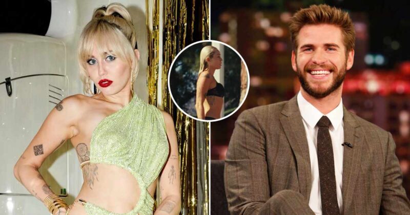 Miley Cyrus Slips Into A S*xy Black Lacy Lingerie, Shows Her Tushy In ...