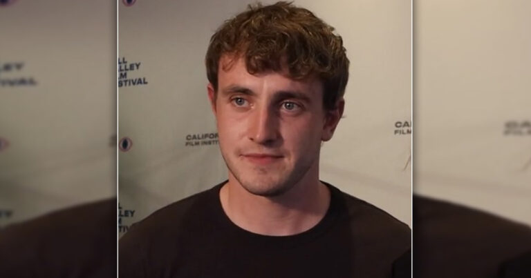Aftersun Actor Paul Mescal Recalls A Traumatic Childhood Memory About ...