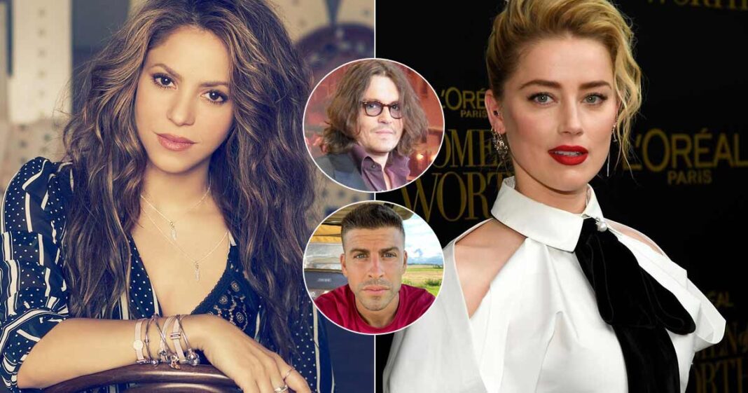 Shakira Is Being Compared To Amber Heard As Alleged Cheater Ex-Hubby ...