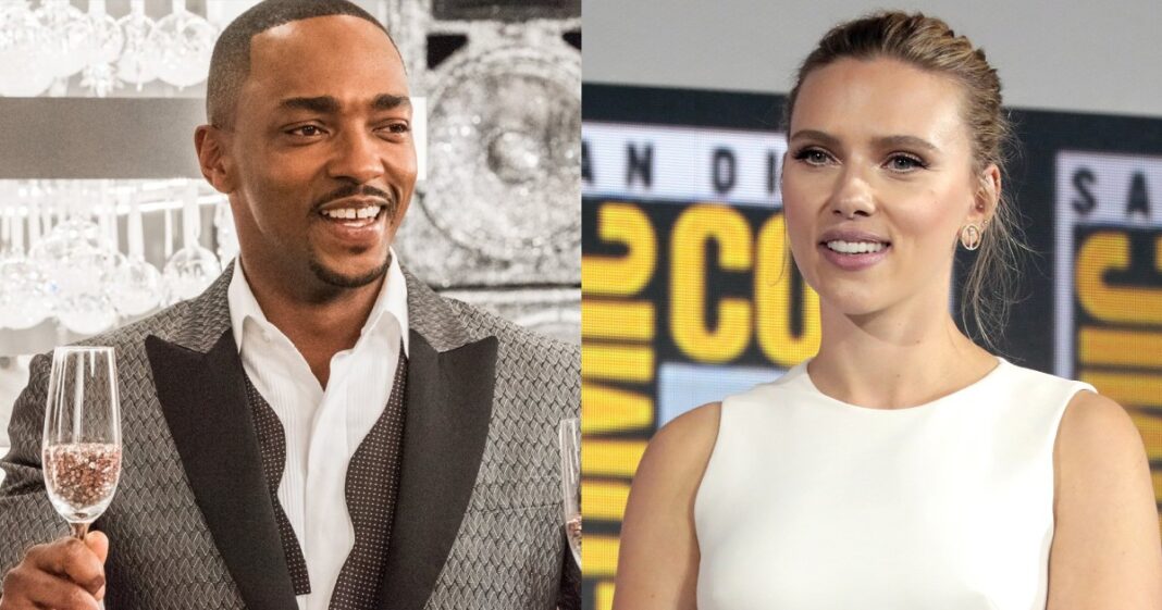 When Avengers Actor Anthony Mackie Called 'Black Widow' Scarlett Johansson A 'Sweet Potato ...