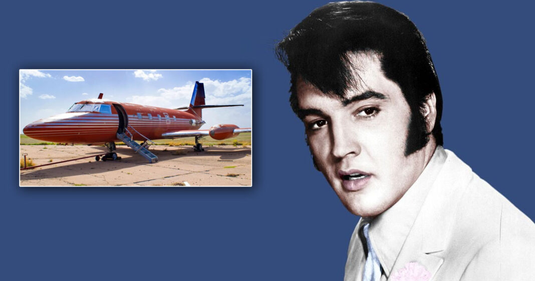 Elvis Presleys Private Jet Put On Auction For This Whopping Price
