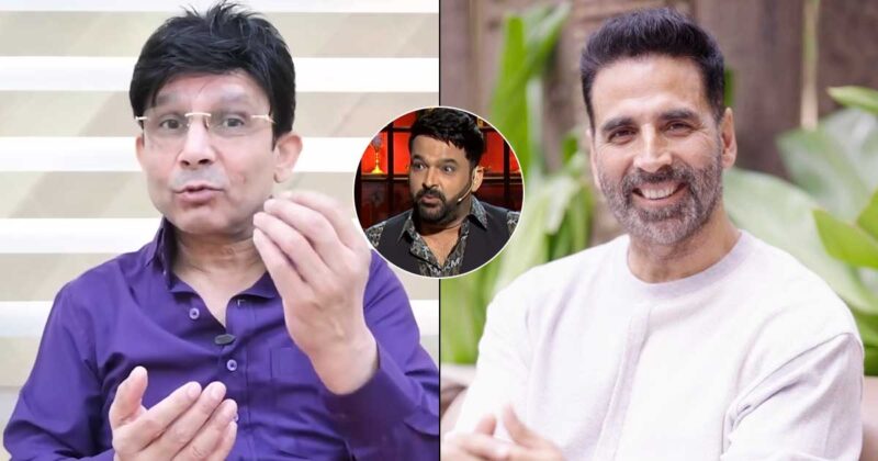 KRK Lauds Akshay Kumar For Not Promoting Selfiee On The Kapil Sharma ...
