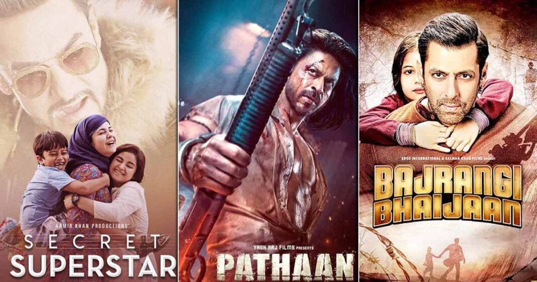 Pathaan Box Office (Worldwide): Surpasses Secret Superstar & Bajrangi Bhaijaan, Is Now The 5th ...