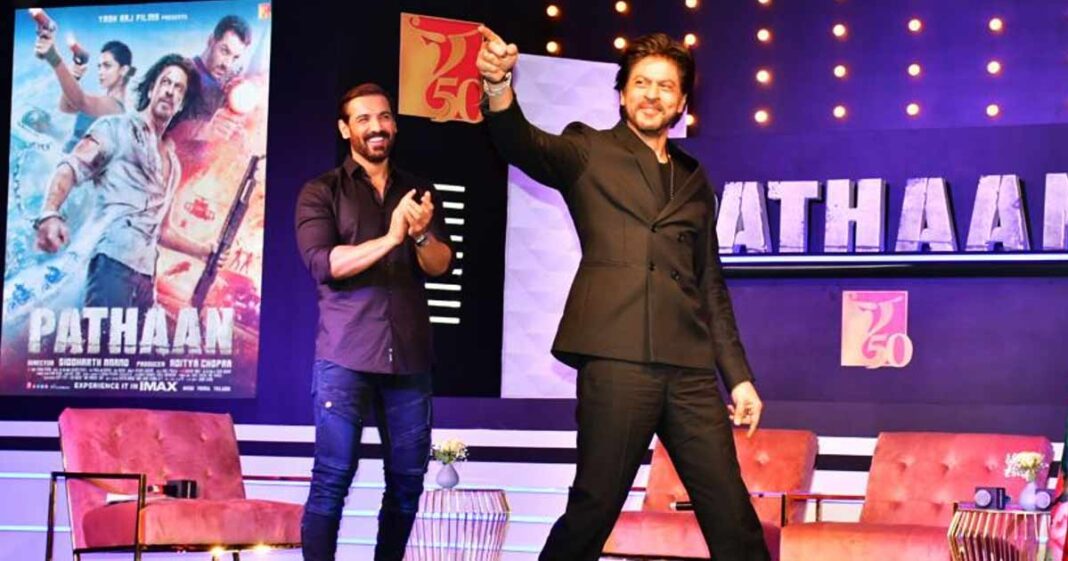 'Pathaan' Shah Rukh Khan X John Abraham Bromance Edit Has Got Netizens Asking For Dostana 2 ...