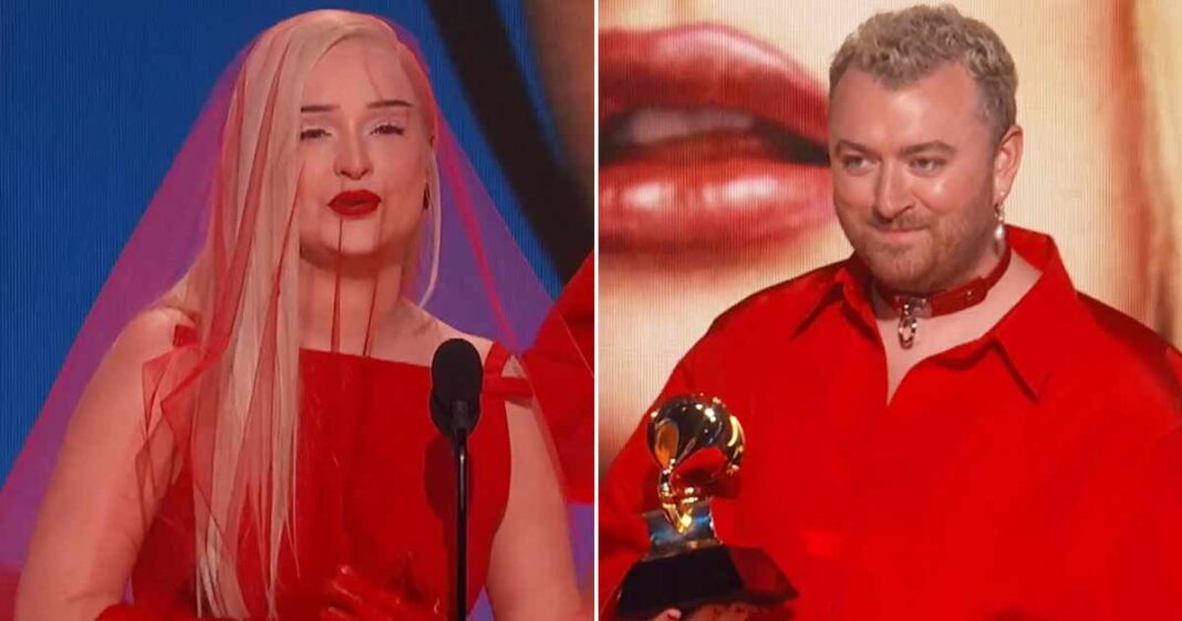 Grammys 2023: Singer Sam Smith & Kim Petras Get Bestowed With ‘Best Pop Duo’ Award For Their ...
